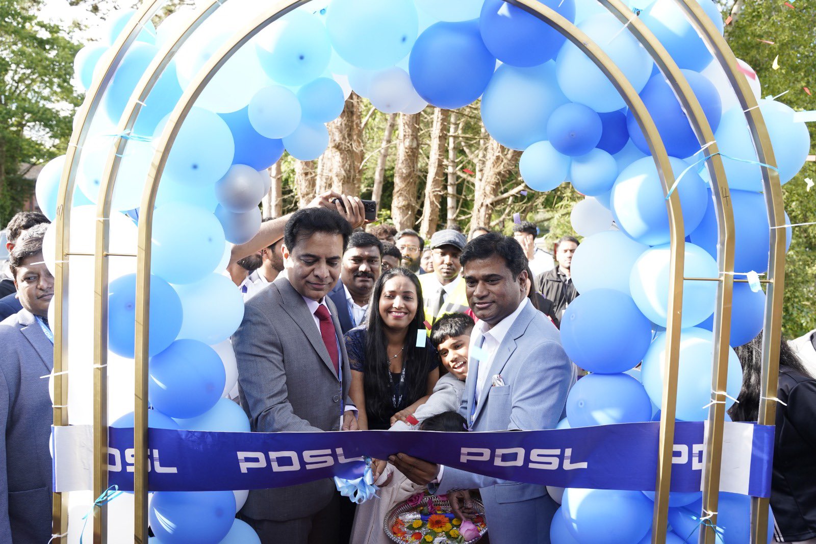 KTR Inaugurates PDSL Knowledge Centre in the UK, Boosting Telangana’s ...