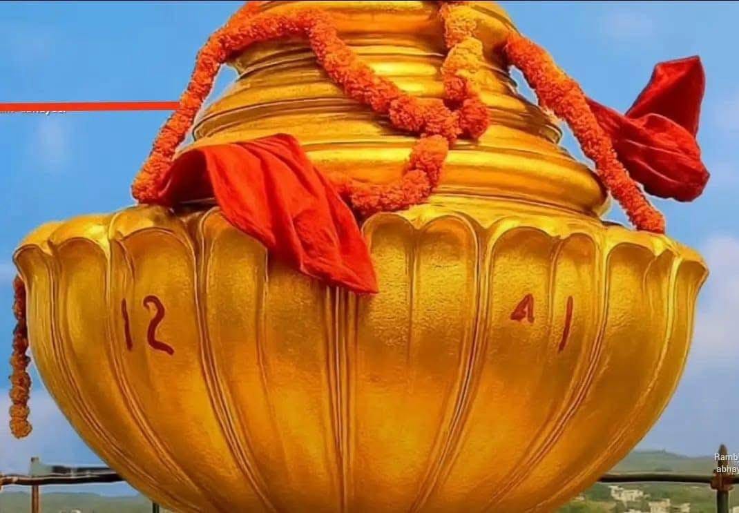 🏛️ Majestic Golden Dome Installed at Ayodhya’s Ram Temple Ahead of ...